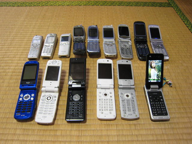 デジバカの携帯電話(NTT ドコモ)購入歴史: 【Digital-BAKA】